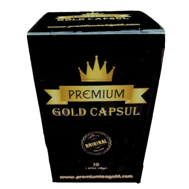 Premium Gold Detox Capsel 19,95 euro - Premium Tea Gold